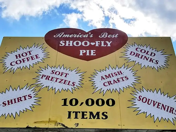 The sign doesn't lie – with 10,000 items under one roof, Dutch Haven somehow manages to be both tourist attraction and authentic slice of Amish country.