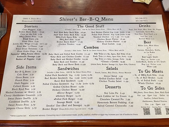 This menu isn't just a list—it's a roadmap to happiness. Study it like you're cramming for the most delicious final exam ever.
