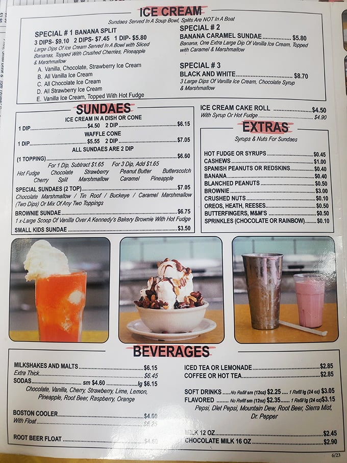 Sometimes the best menus are the ones that haven't changed since your parents were dating.