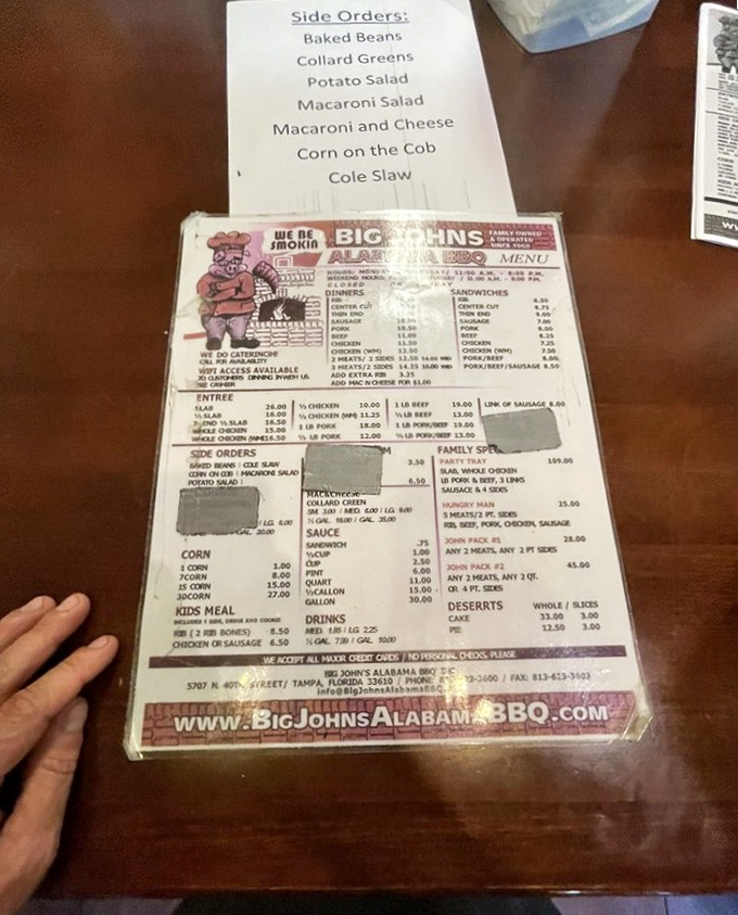 This menu isn't just a list—it's a roadmap to happiness. Study it like you're cramming for the most delicious final exam of your life. 