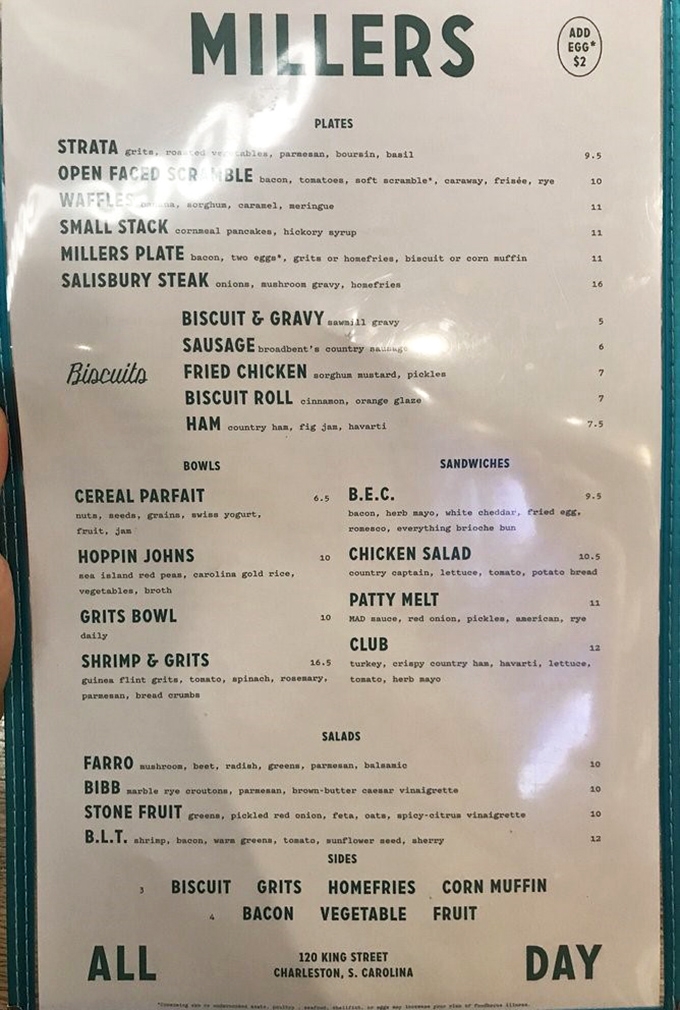 The menu reads like a love letter to Southern breakfast classics, each with a thoughtful twist that elevates comfort food to art form.