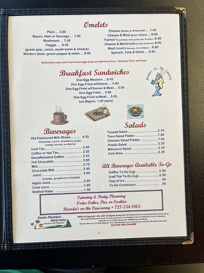 Simple menus often hide the greatest culinary secrets – and this one's packed with breakfast dreams waiting to unfold.