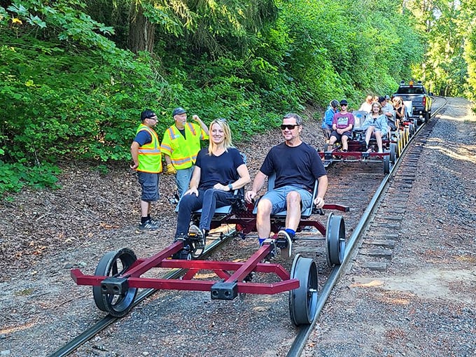 Who needs a regular train when you can pedal your way through paradise? These railbikes offer an intimate encounter with Oregon's beauty at your own pace.
