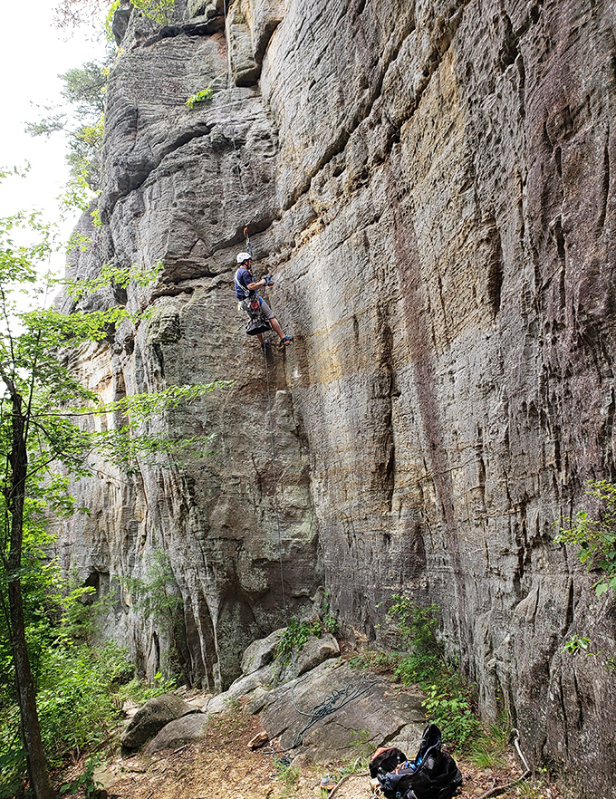 For the adventurous soul, Bee Rock's vertical faces offer nature's ultimate climbing wall. No gym membership required.