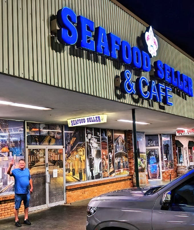 The Seafood Seller & Cafe promises ocean-fresh delights without the South Beach prices. Where locals know the grouper was swimming this morning.