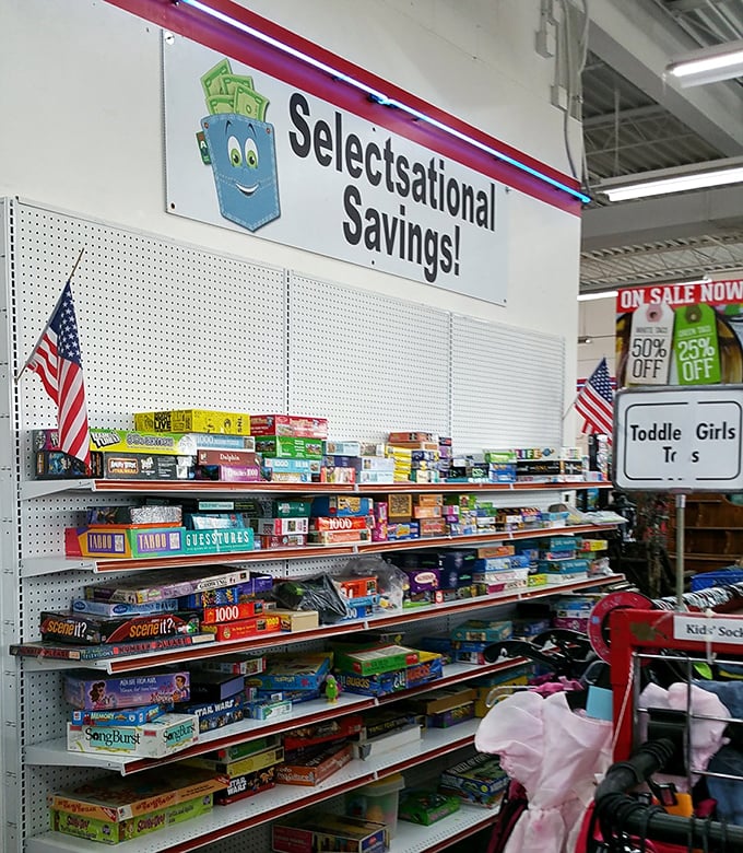 When savings become "selectsational," you know someone's having fun with their marketing department brilliance.