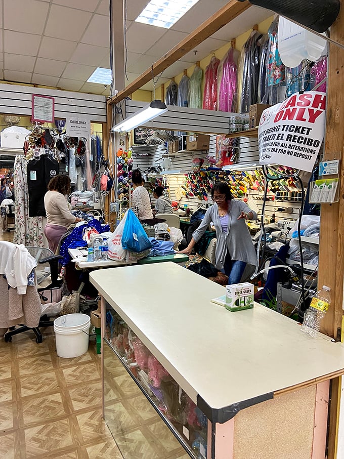 Behind every booth is a story and possibly that one-of-a-kind alteration that turns thrift into high fashion.