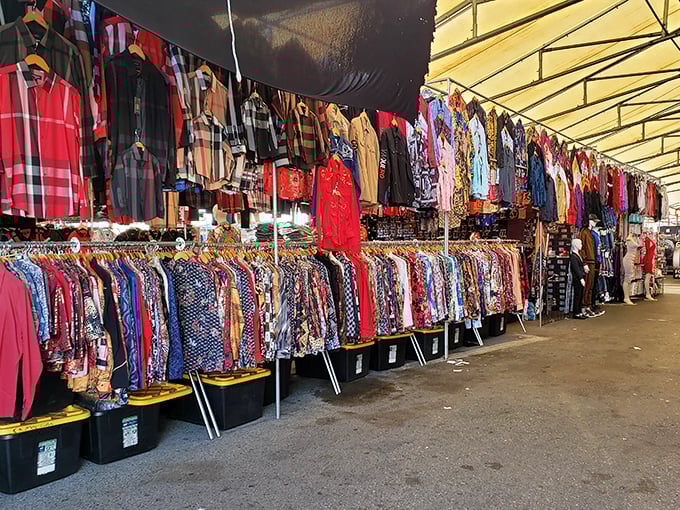 A textile treasure trove where fashion hunters can score everything from everyday essentials to statement pieces that would make Project Runway contestants jealous.