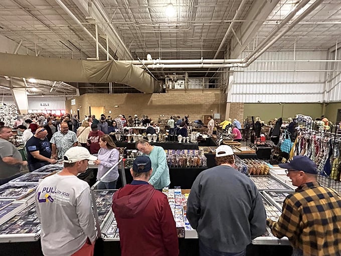 Where deals are made and stories exchanged. Vendors and collectors share a universal language that transcends the simple act of buying and selling.