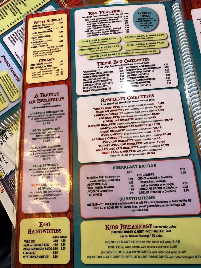 The menu at Nautilus isn't just extensive—it's practically a novel with a delicious plot twist on every laminated page.
