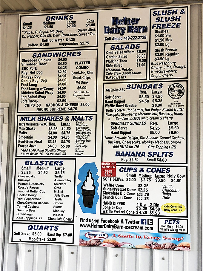 Sometimes the most beautiful menu is the one that doesn't try too hard to impress you.