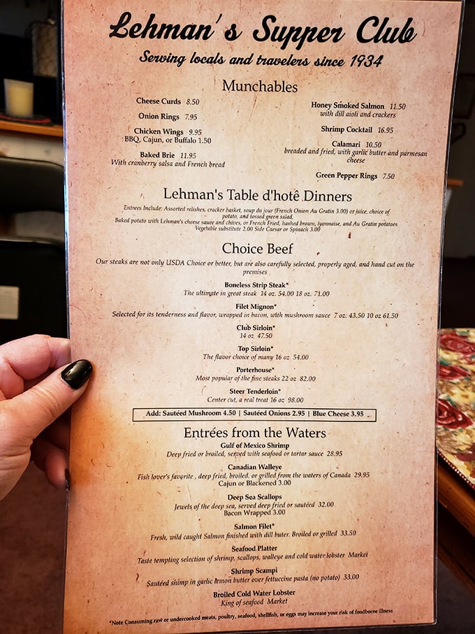 A menu that hasn't surrendered to food trends is something to celebrate—especially when it features classics perfected over decades.