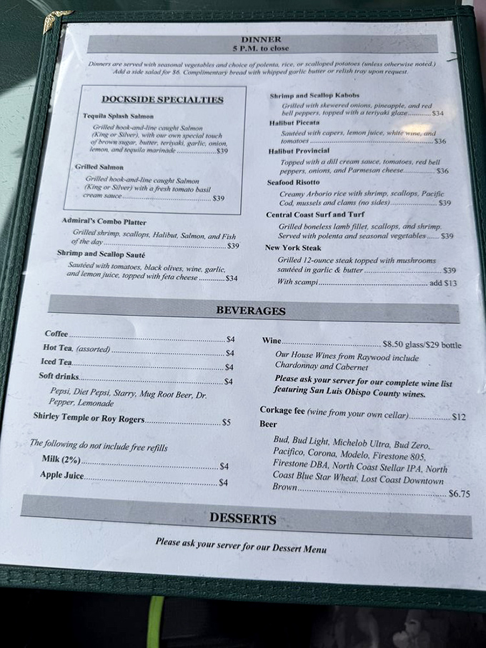 The menu reads like a love letter to the Pacific. Each dish promises ocean-to-table freshness that fancy restaurants can only dream about.
