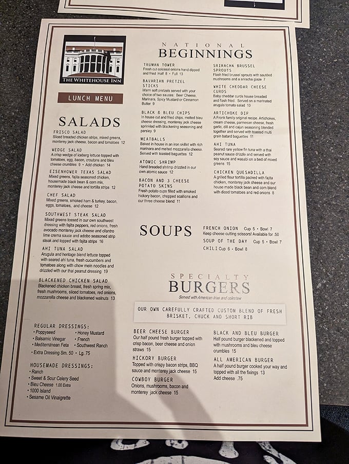 This isn't just a menu—it's a roadmap to happiness. The hardest part is choosing just one destination.