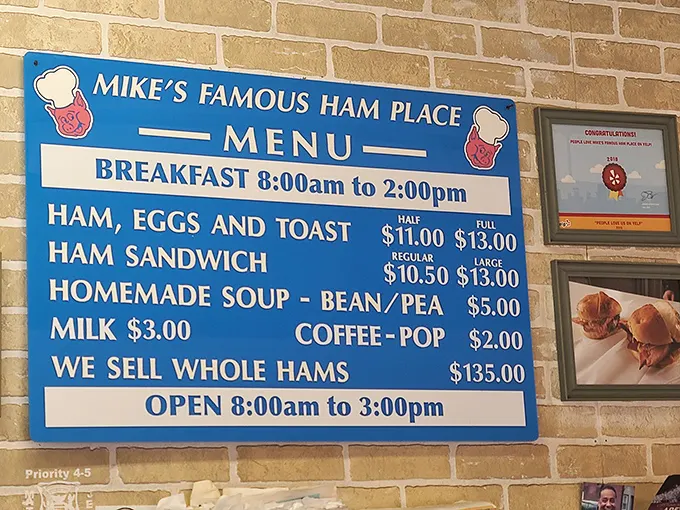 A menu so straightforward it feels like a rebellion against the 17-ingredient lattes and deconstructed sandwiches of the modern world.
