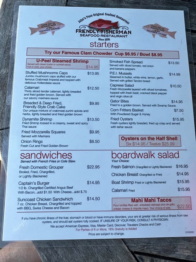 When a menu makes your mouth water before you even order, you know you've found something special.