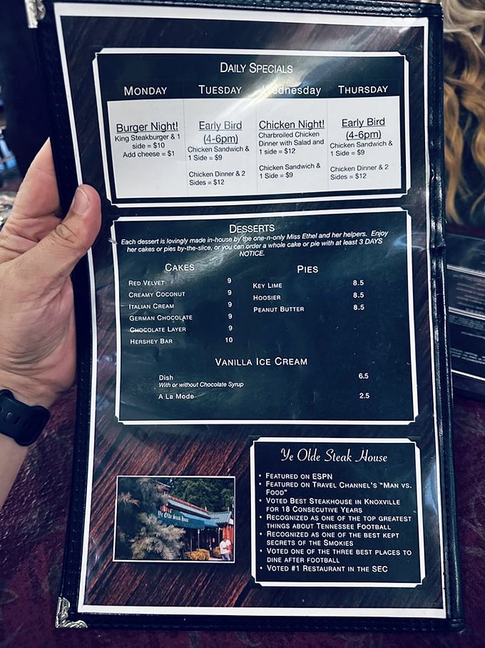 When a menu proudly advertises "Food Fit For A King," you know you're not getting some flimsy royal disappointment.