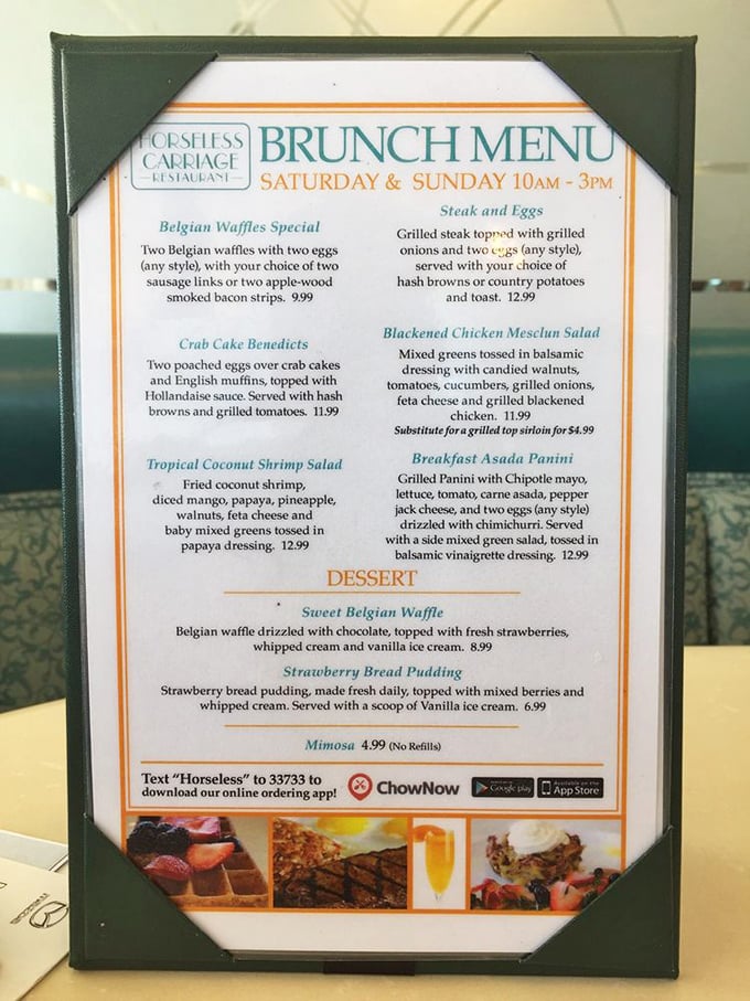 Weekend brunch that makes getting out of bed worthwhile. Belgian waffles, crab cake benedicts, and mimosas—the holy trinity of morning happiness.