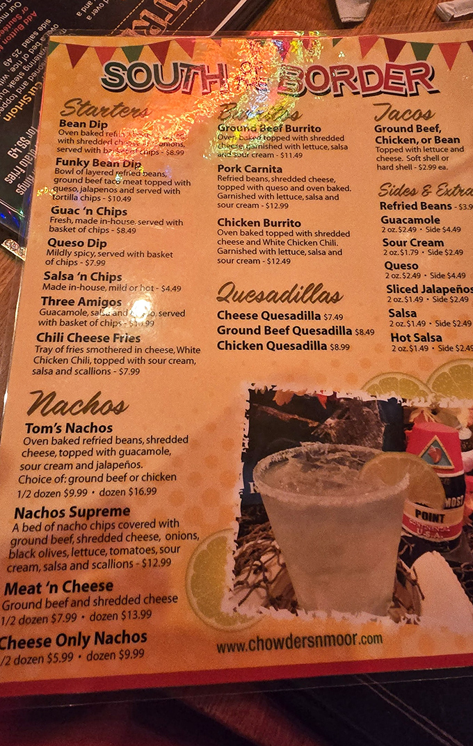 South of the border meets New England coast - now that's culinary diplomacy done right.