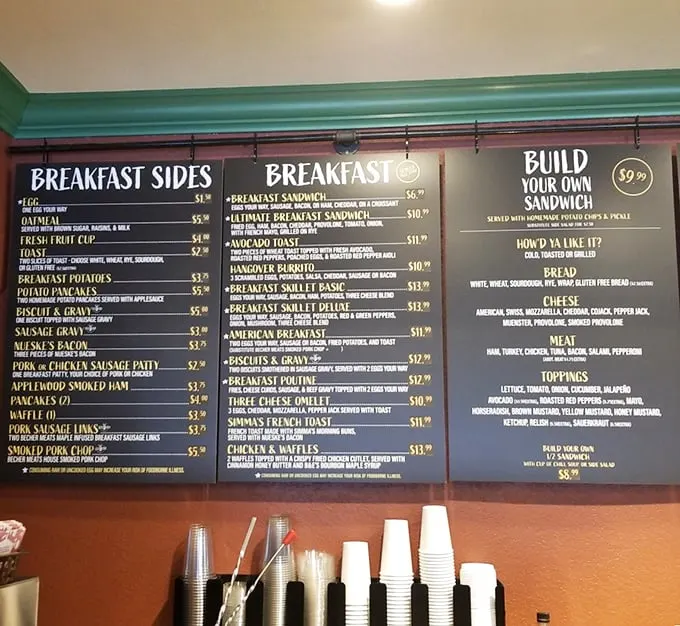 This breakfast menu isn't messing around—it's Wisconsin's version of the Magna Carta, but with more cheese options