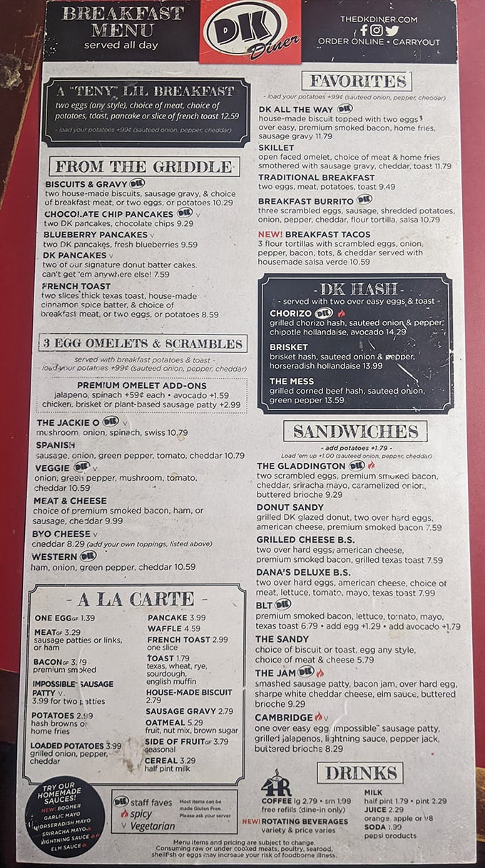 The menu board – a roadmap to happiness where decisions are weighed with the gravity of selecting your last meal on Earth.