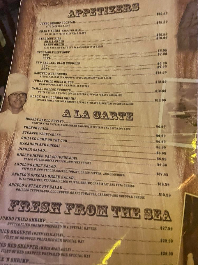 A menu that doesn't mince words—just meat. These appetizers and seafood options have been tempting Floridians long before "foodie" was even a word. 