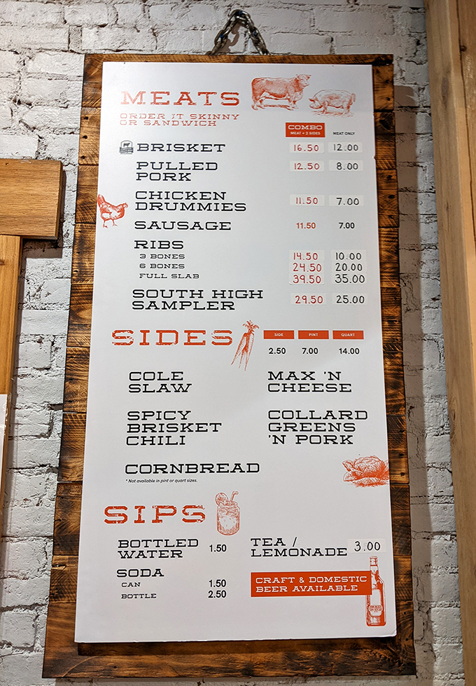 Simple menu, serious flavors – sometimes the best treasures come in the most straightforward packages.