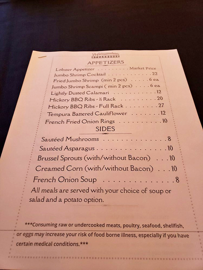 A menu that cuts right to the chase—this isn't poetry, it's a roadmap to carnivorous bliss.