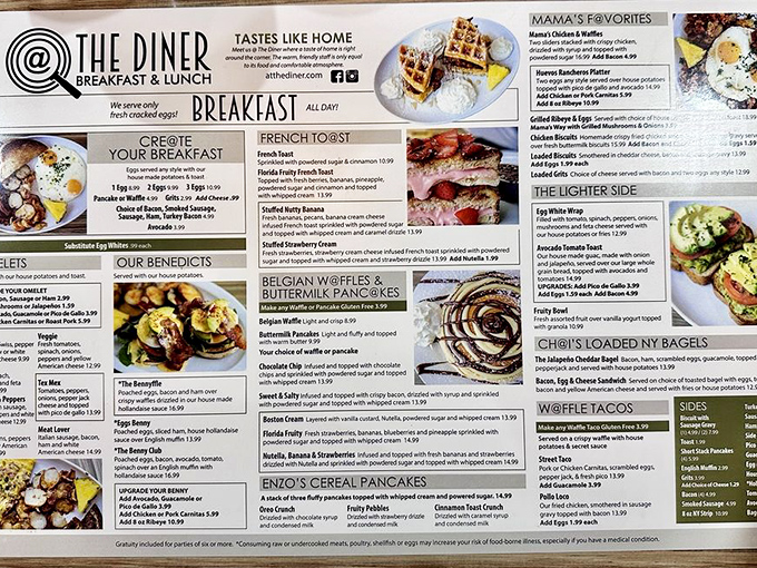 Menu indecision has never been so delightful – from Benedicts to cereal pancakes, this breakfast roadmap promises adventure for your taste buds.