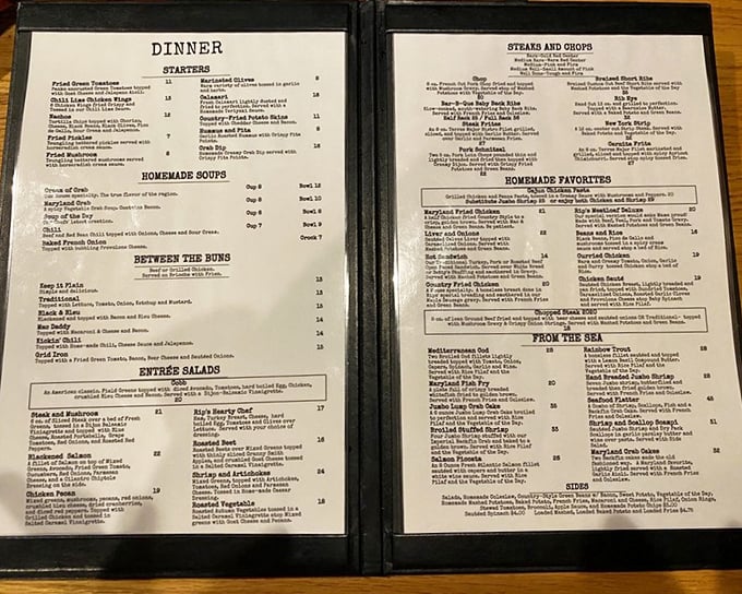 A menu that doesn't need smartphone-assisted translation – just honest food descriptions that make your stomach growl loud enough to startle nearby diners.