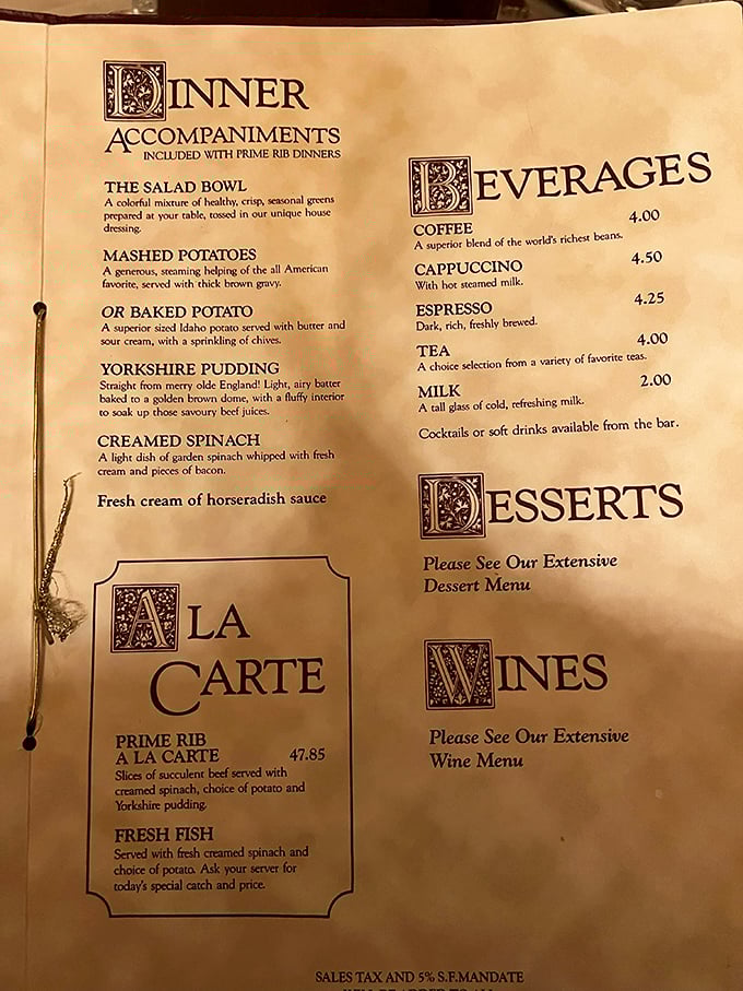 A menu so refreshingly straightforward it's practically revolutionary in today's world of deconstructed small plates and foam-topped everything.