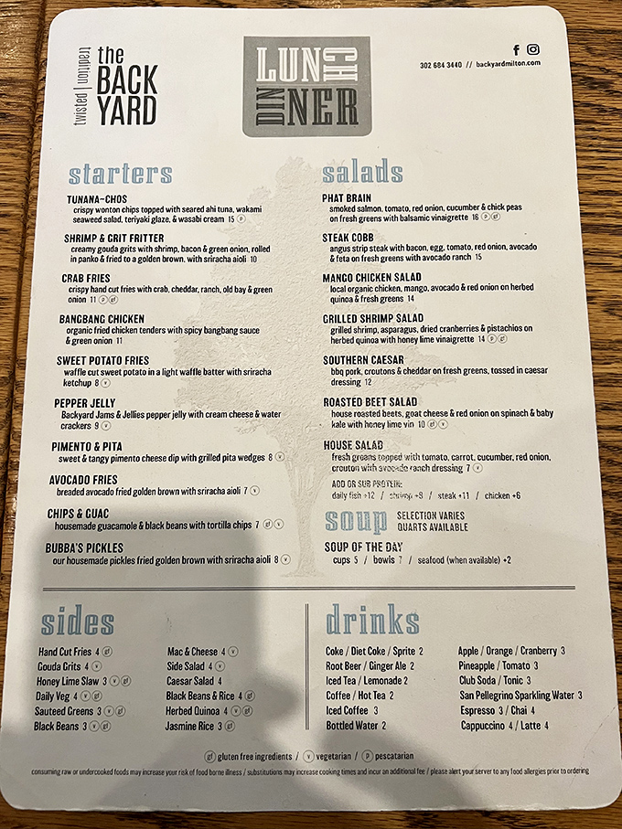 This menu reads like a love letter to comfort food with creative twists. The "Bangbang Chicken" alone is worth the trip.