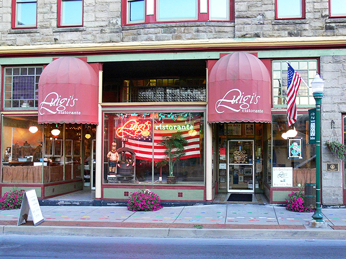 Luigi's Ristorante, with its iconic red awnings, promises Italian comfort food that would make your nonna weep with joy.