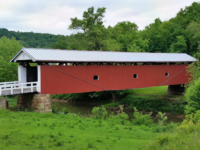 The approach to this architectural gem feels like walking toward a scene from your favorite heartwarming movie.