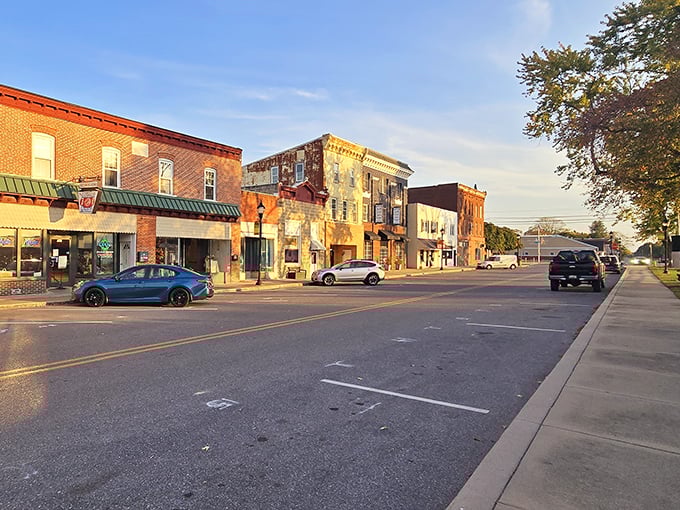 Delmar's main street feels like walking onto a movie set where everyone knows your name. The perfect small town that's surprisingly easy on your wallet.