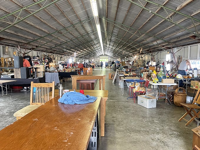 Cavernous aisles of possibility. This warehouse of wonders makes you feel like Indiana Jones with a shopping cart instead of a whip.