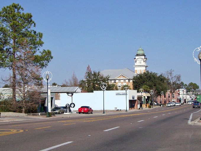 Live Oak's main street might be quiet, but those ancient oaks have been whispering retirement secrets for centuries.