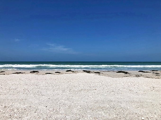 Pass-a-Grille's endless horizon promises the kind of peace you can't buy in a bottle—though many have tried!