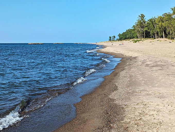 Presque Isle's sandy shores prove Pennsylvania can do beach days that rival the coasts—minus the sharks and crushing humidity.