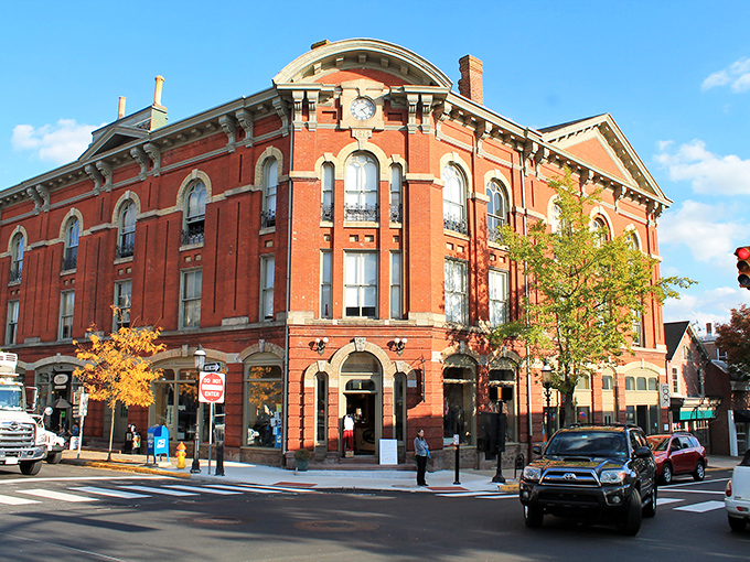 Historic buildings housing modern treasures—Doylestown masters the art of keeping one foot in the past while embracing today.