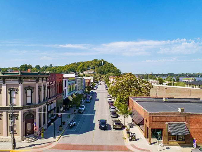 The historic district blends old-world charm with contemporary energy in every carefully preserved facade.