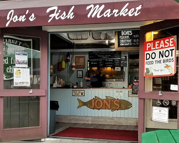 Step up to Jon's counter and prepare for seafood that tastes like it jumped from boat to plate in record time.