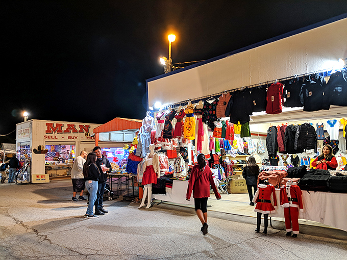 Retail therapy under the stars! Tanque Verde's evening market transforms shopping into a magical experience with deals as bright as the overhead lights.