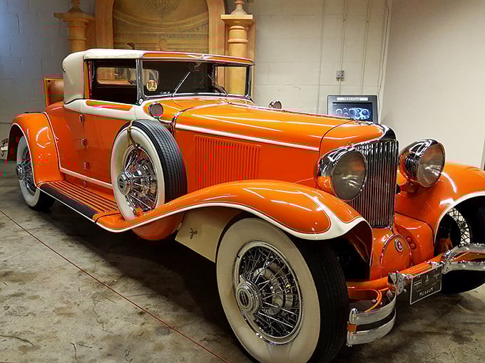 Orange you glad they made cars with personality? This vibrant roadster proves that the Roaring Twenties understood something about joy that our beige SUV era forgot.
