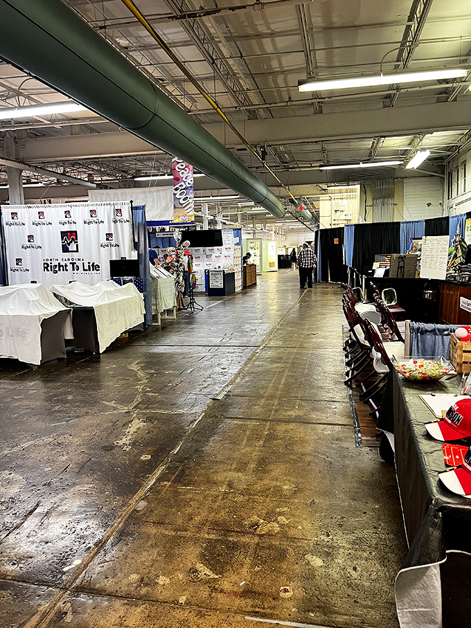 Inside the market buildings, the hunt continues. These industrial hallways have witnessed countless "I can't believe I found this!" moments.