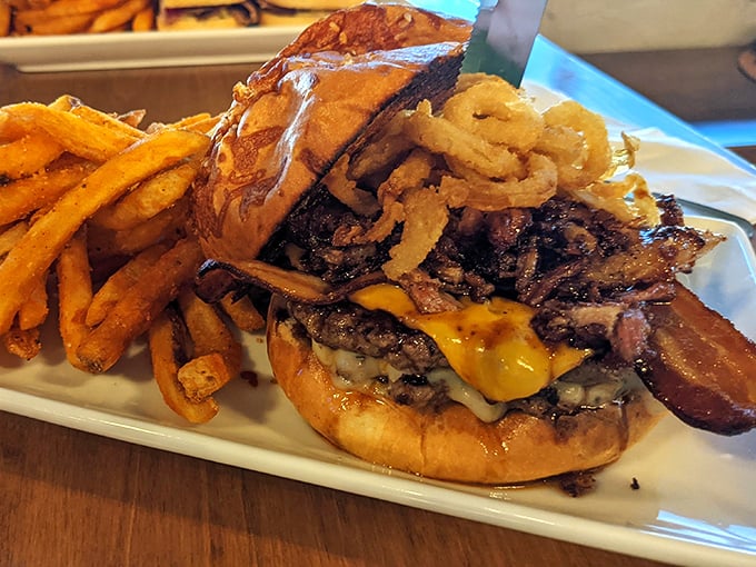 When your burger needs its own zip code and the fries demand their own Instagram account.