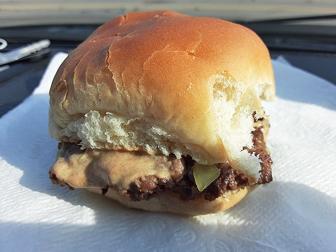 This isn't just a burger—it's a time machine on a bun. The perfect sear, the ideal meat-to-bun ratio, and toppings that complement rather than overwhelm.
