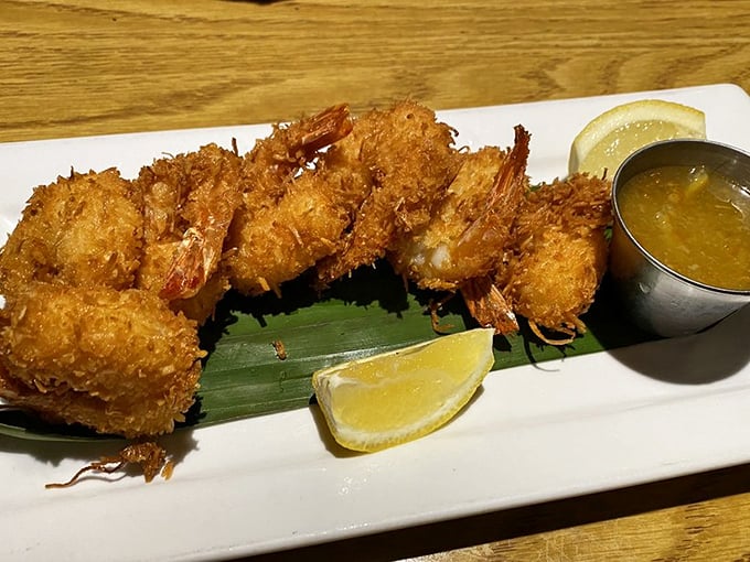 These coconut shrimp aren't just appetizers – they're edible postcards from a beach vacation your taste buds have been desperately needing.