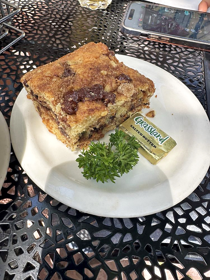 This isn't just coffee cake—it's an edible time machine to when grandma's kitchen was the happiest place on earth.