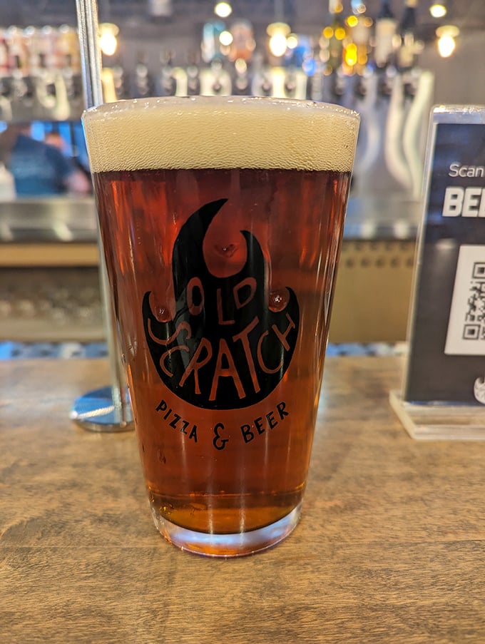 Amber perfection in a glass. This isn't just beer—it's liquid sunshine with personality and a degree in pizza compatibility.